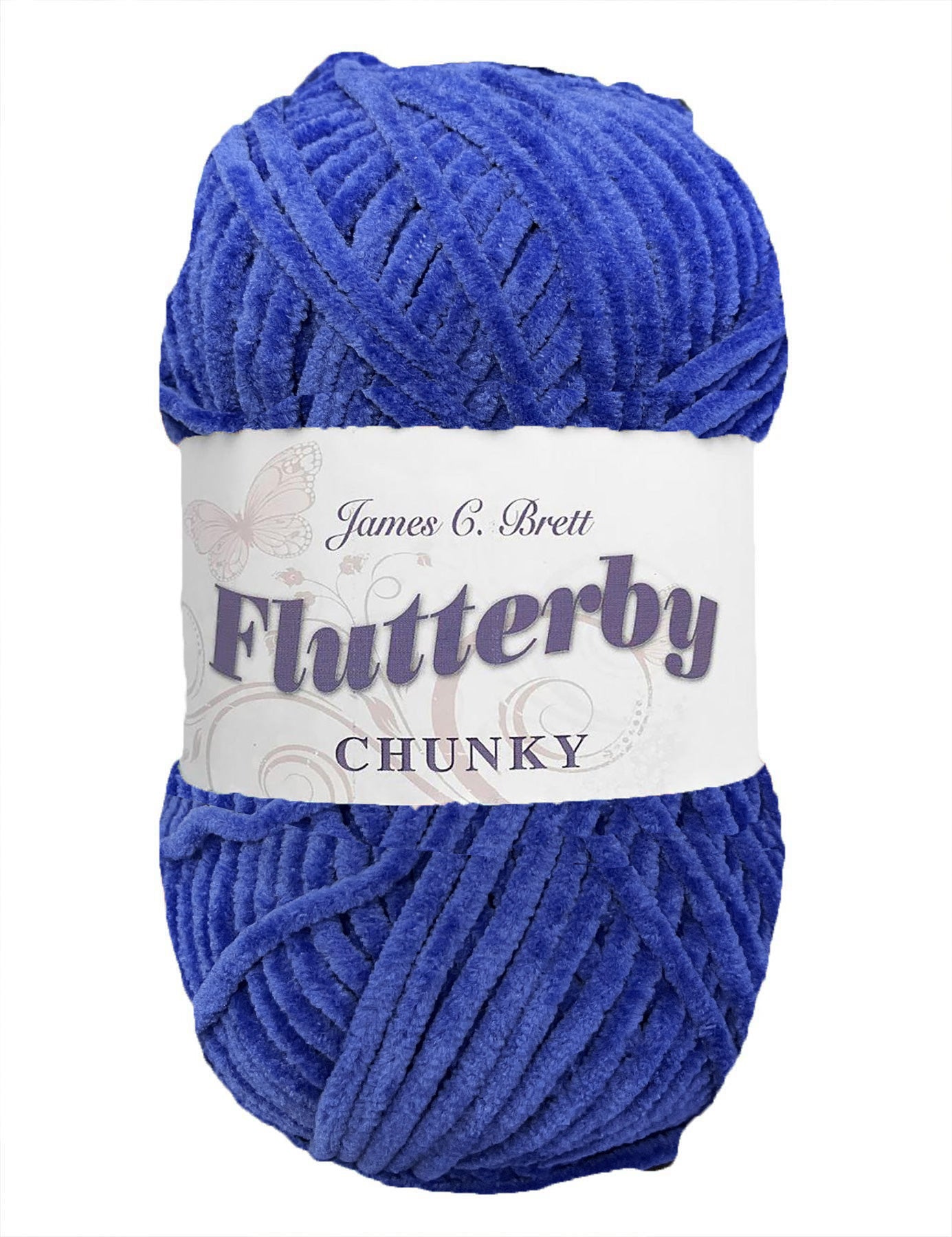 James C Brett Flutterby Chunky (B63) chenille yarn - 100g