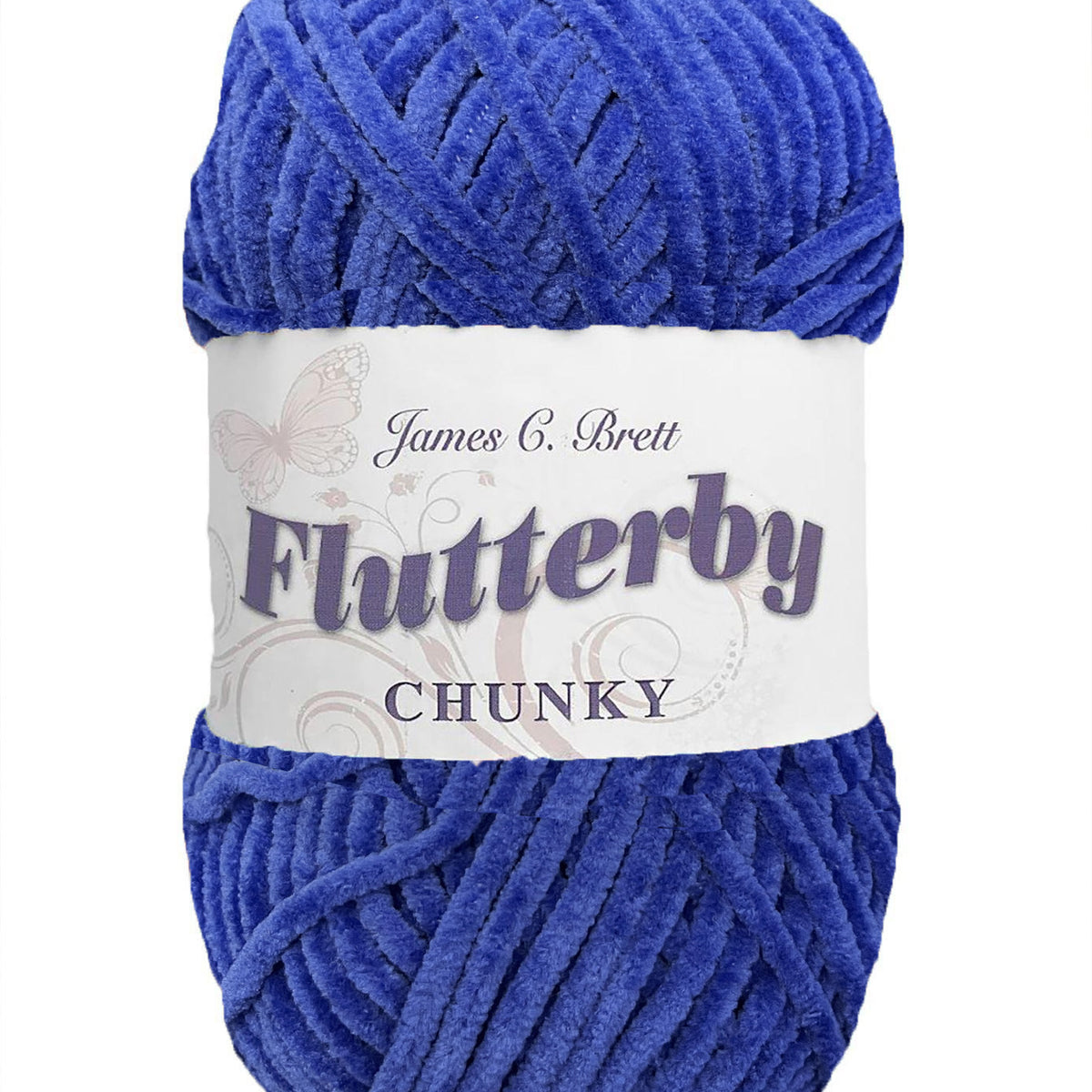 James C Brett Flutterby Chunky (B63) chenille yarn - 100g ...