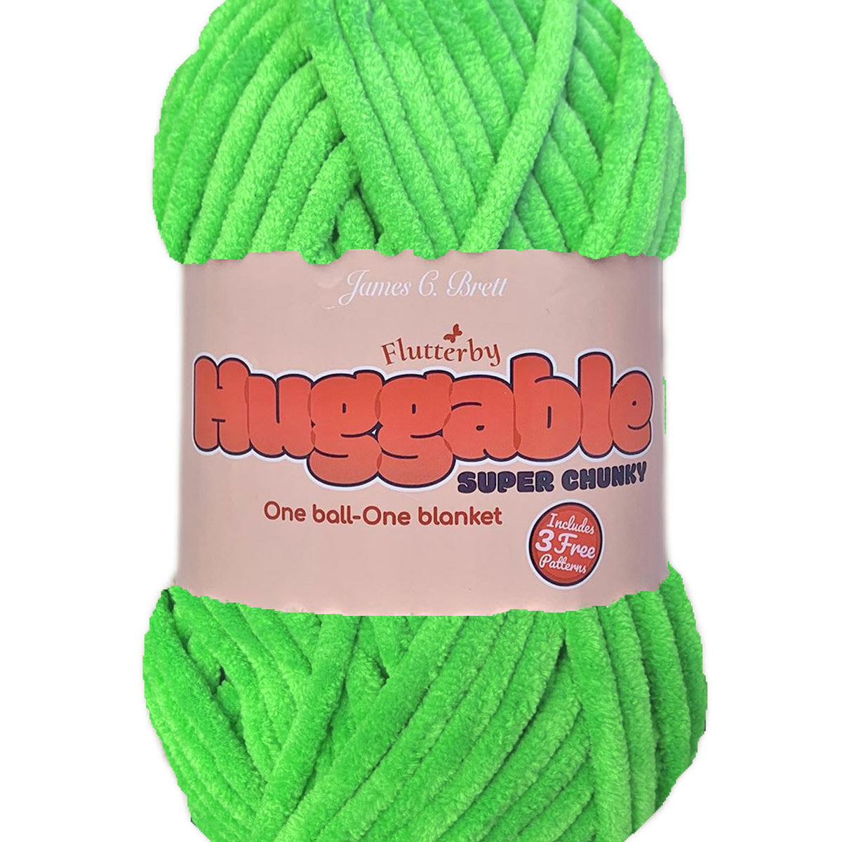 James C Brett Flutterby Huggable (UG18) chenille yarn - 250g ...