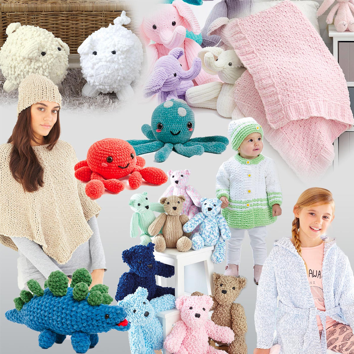 Buy Chenille Yarn - Huge Range of Colours & Styles