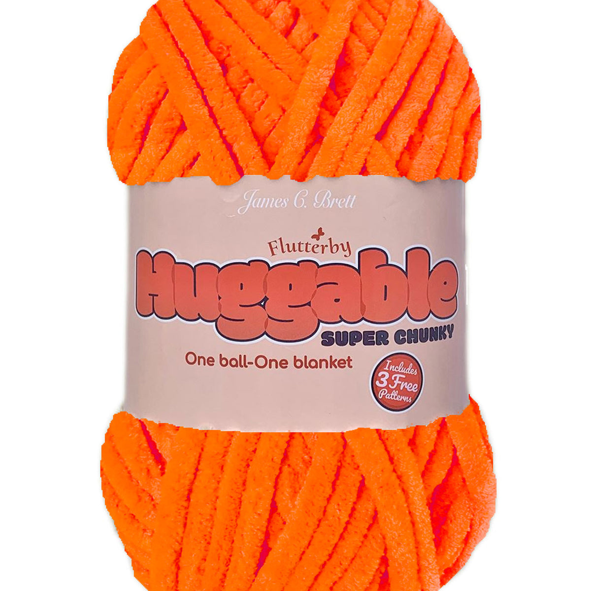 James C Brett Flutterby Huggable (UG19) chenille yarn - 250g ...