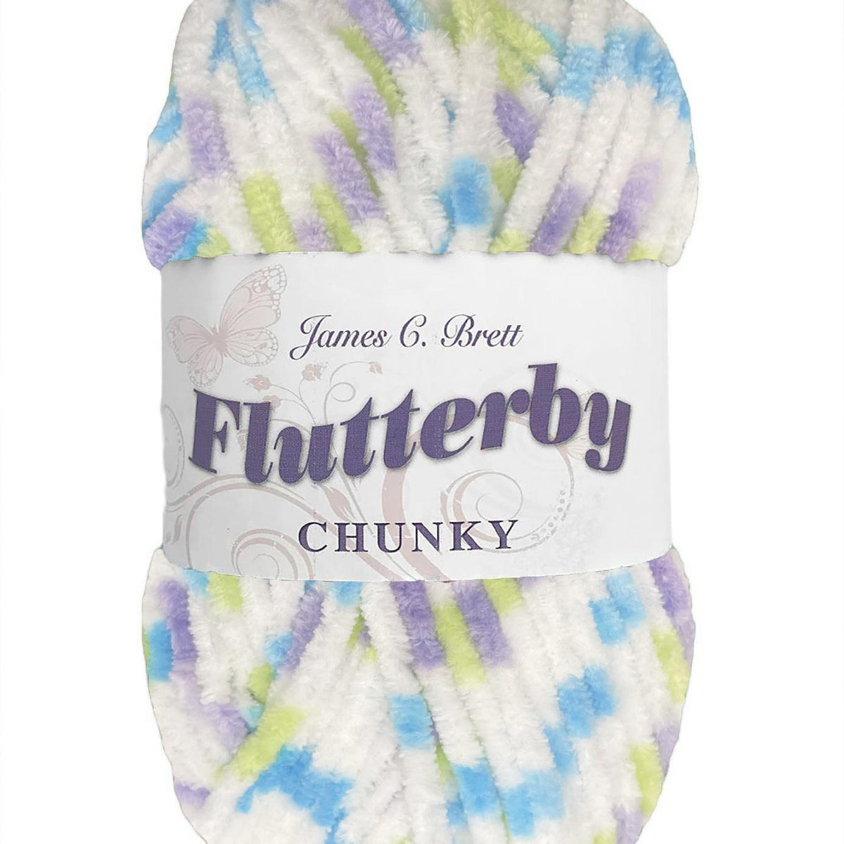 James C Brett Flutterby Chunky (B55) chenille yarn - 100g ...